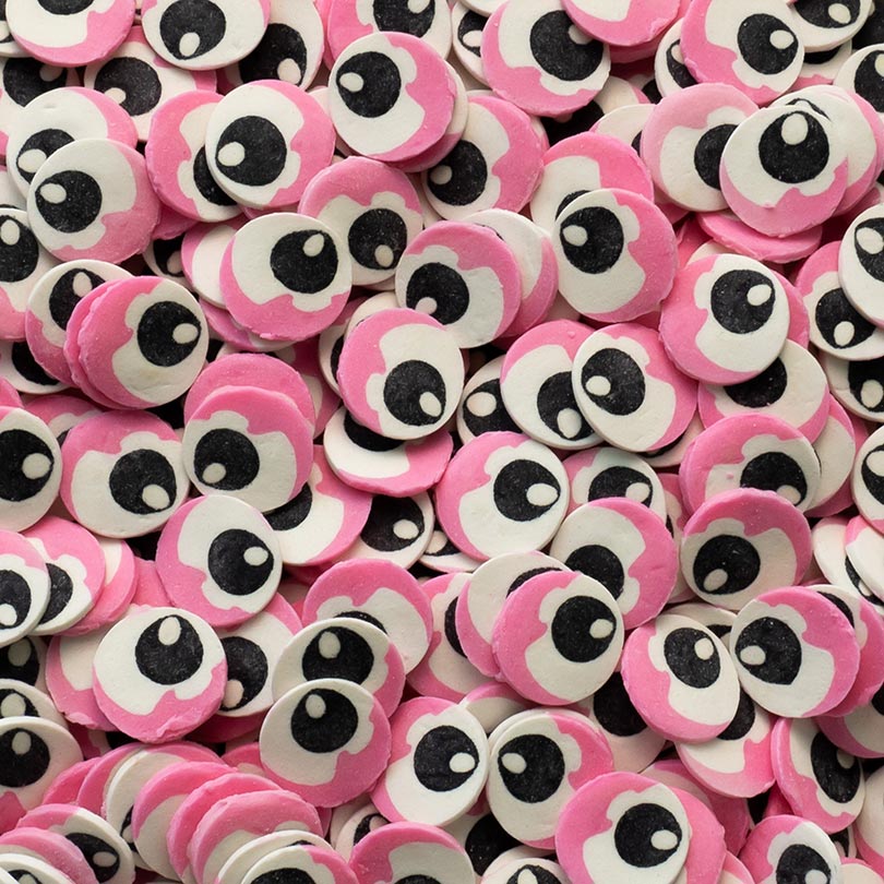 Pink Eyeball Candy Shapes – Foliay