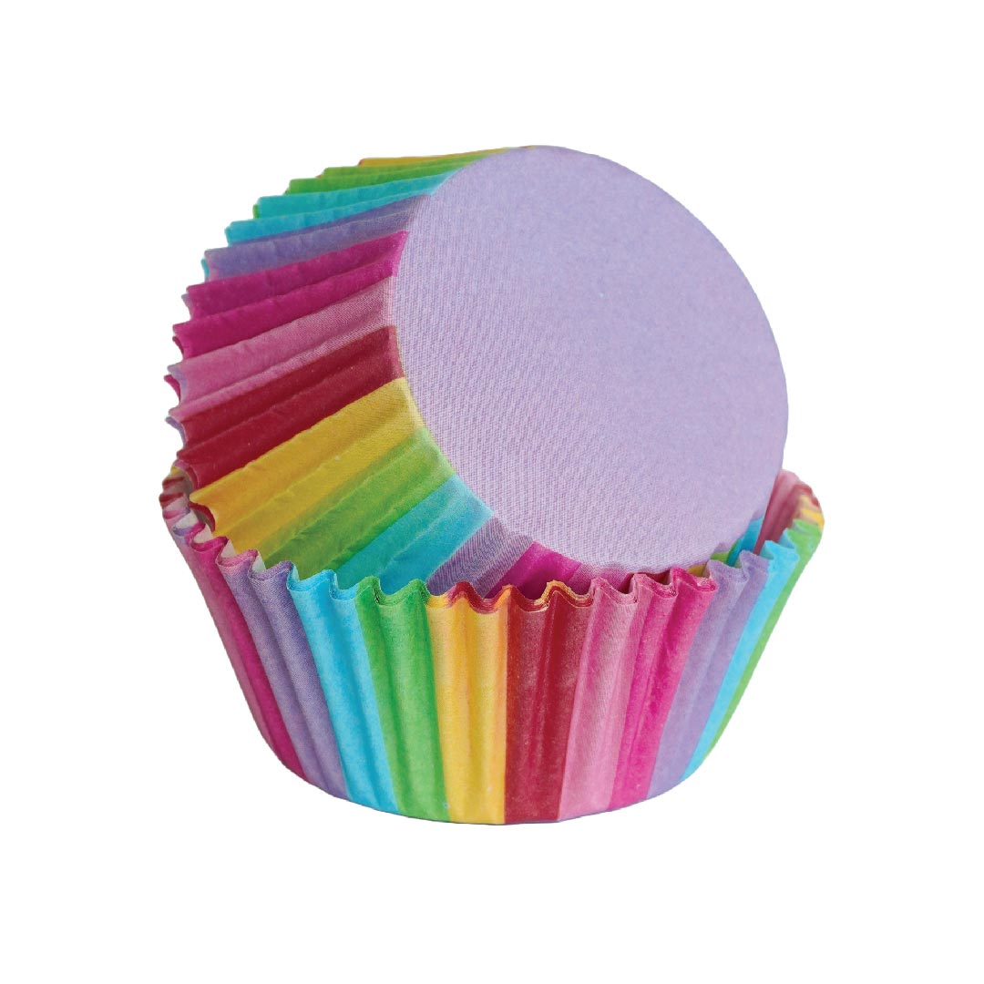 Rainbow Standard Cupcake Liners – Foliay