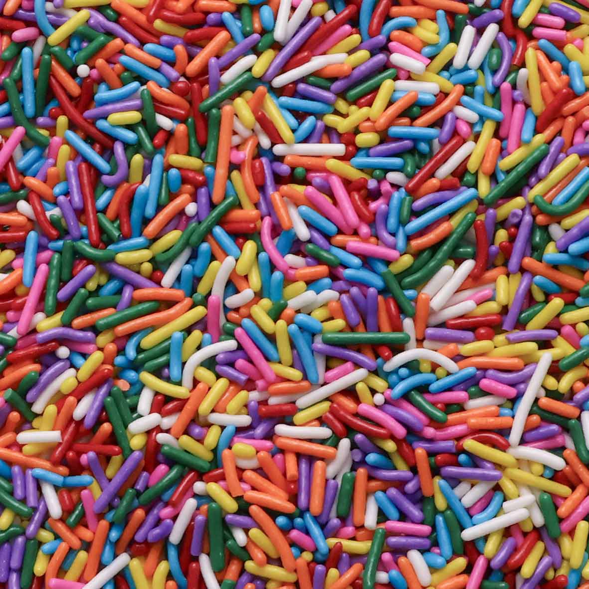 Classic Rainbow Jimmies Sprinkles – Foliay