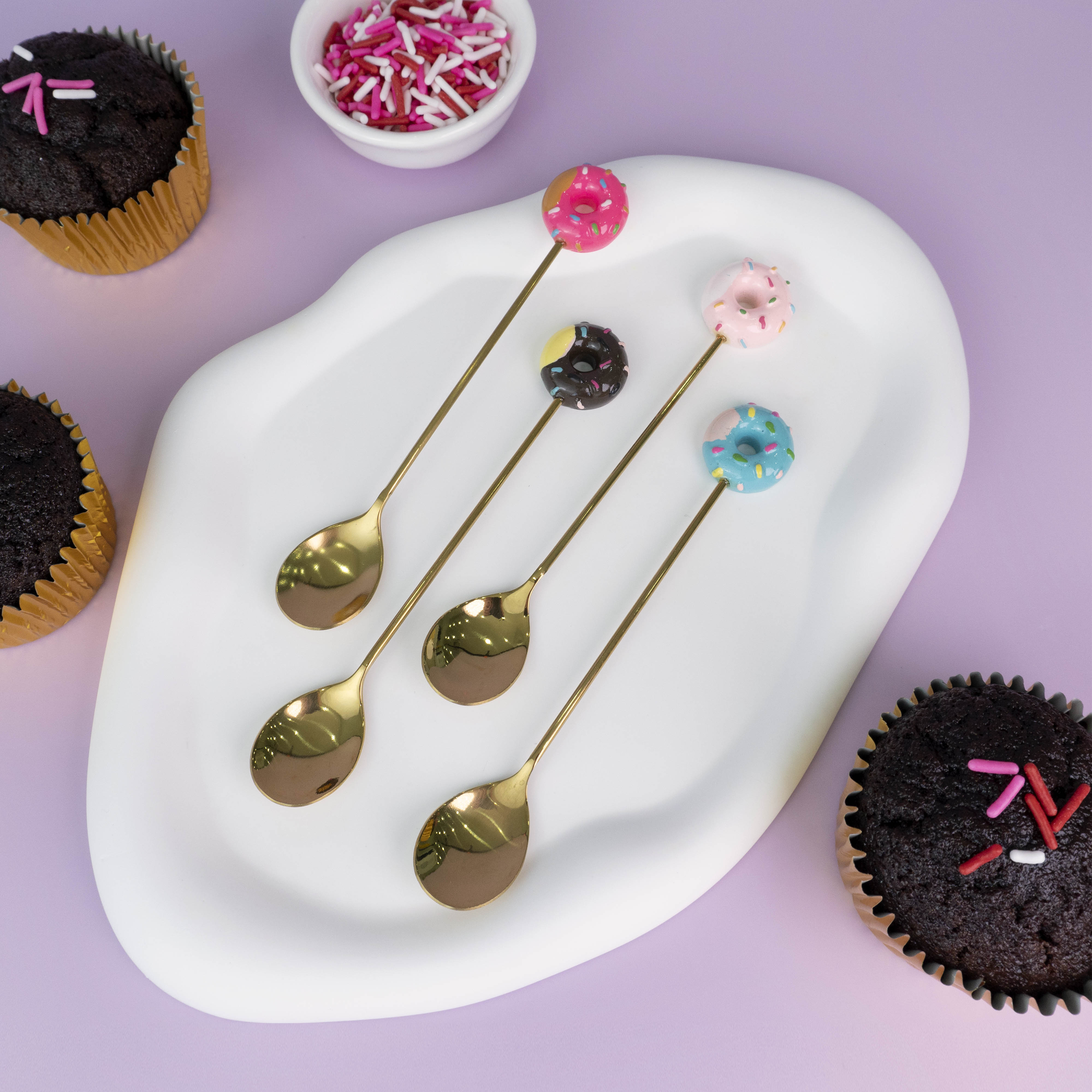 Donut Spoons - Set of 4 – Foliay