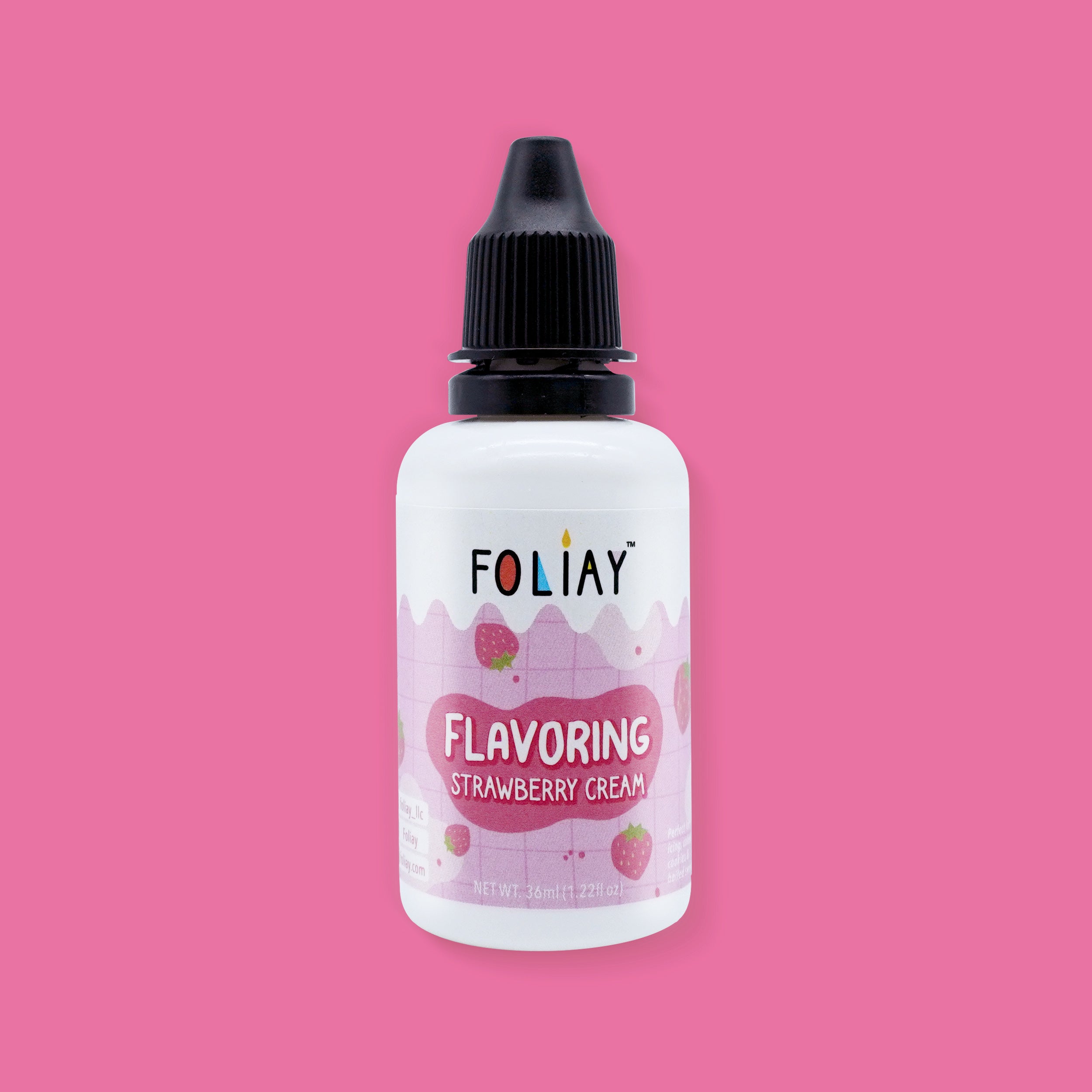 Strawberry Flavoring Extract 1.22oz – Foliay